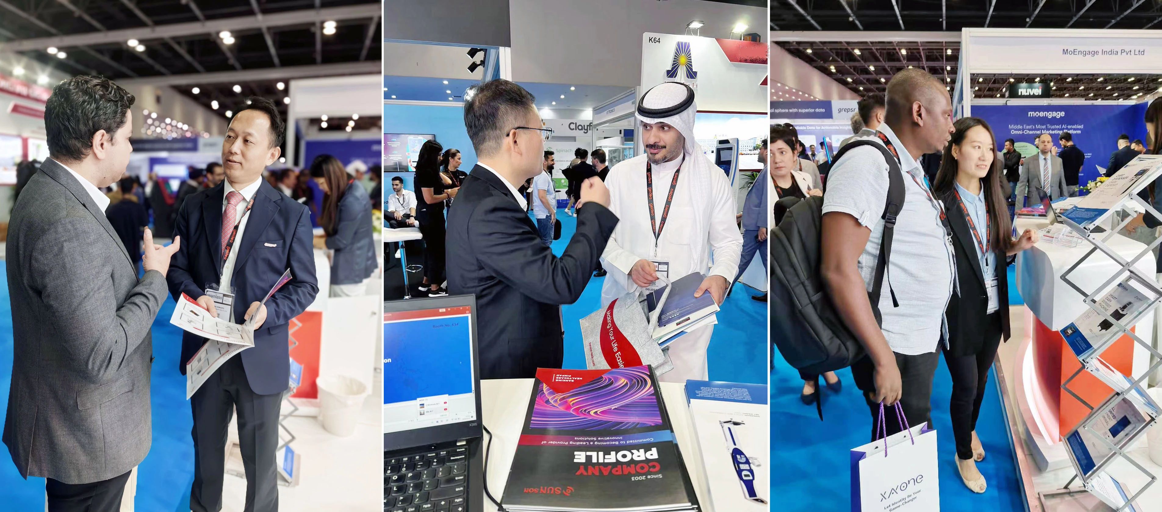 News । Seamless Middle East Dubai Exhibition 2023 । Sunson Tech